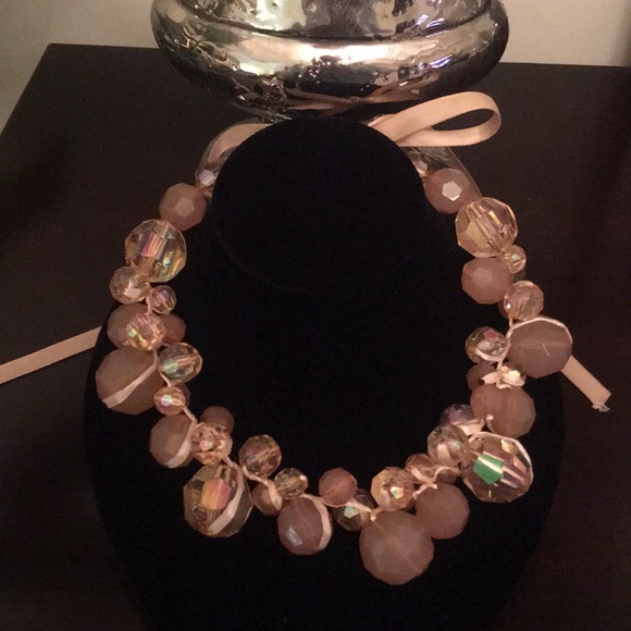 Jewelry | Strand Of Tan Beads Necklace | Poshmark